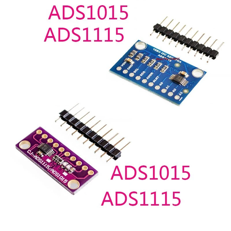 【simple Robot】16 Bit I2c Ads1115 Ads1015 Module Adc 4 Channel With Pro ...
