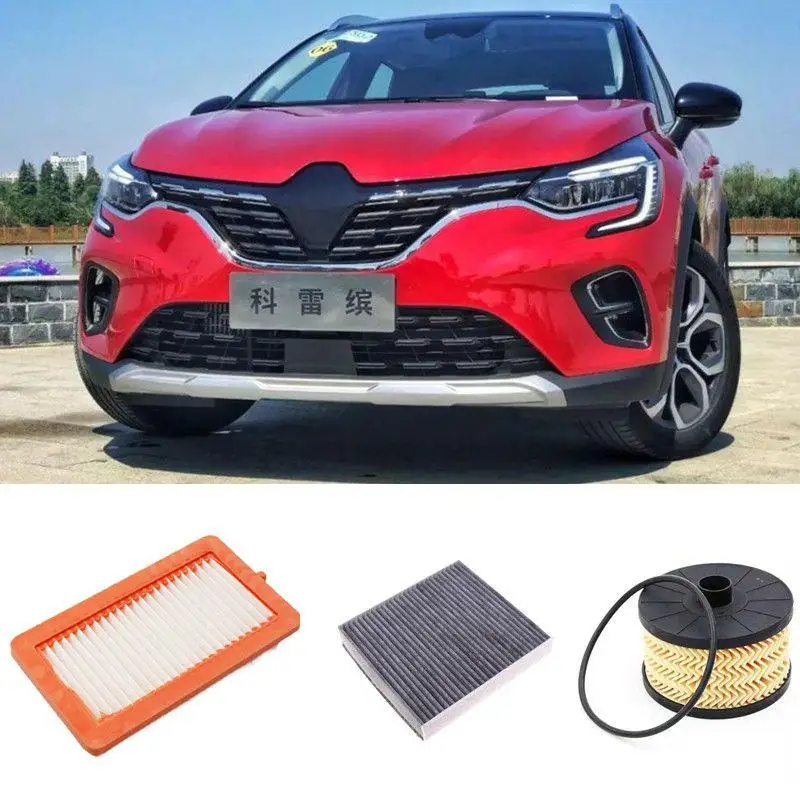 Air-Filter-Cabin-Air-Filter-Oil-Filter-For-DFL-Renault-Captur-1-3T-2020 ...