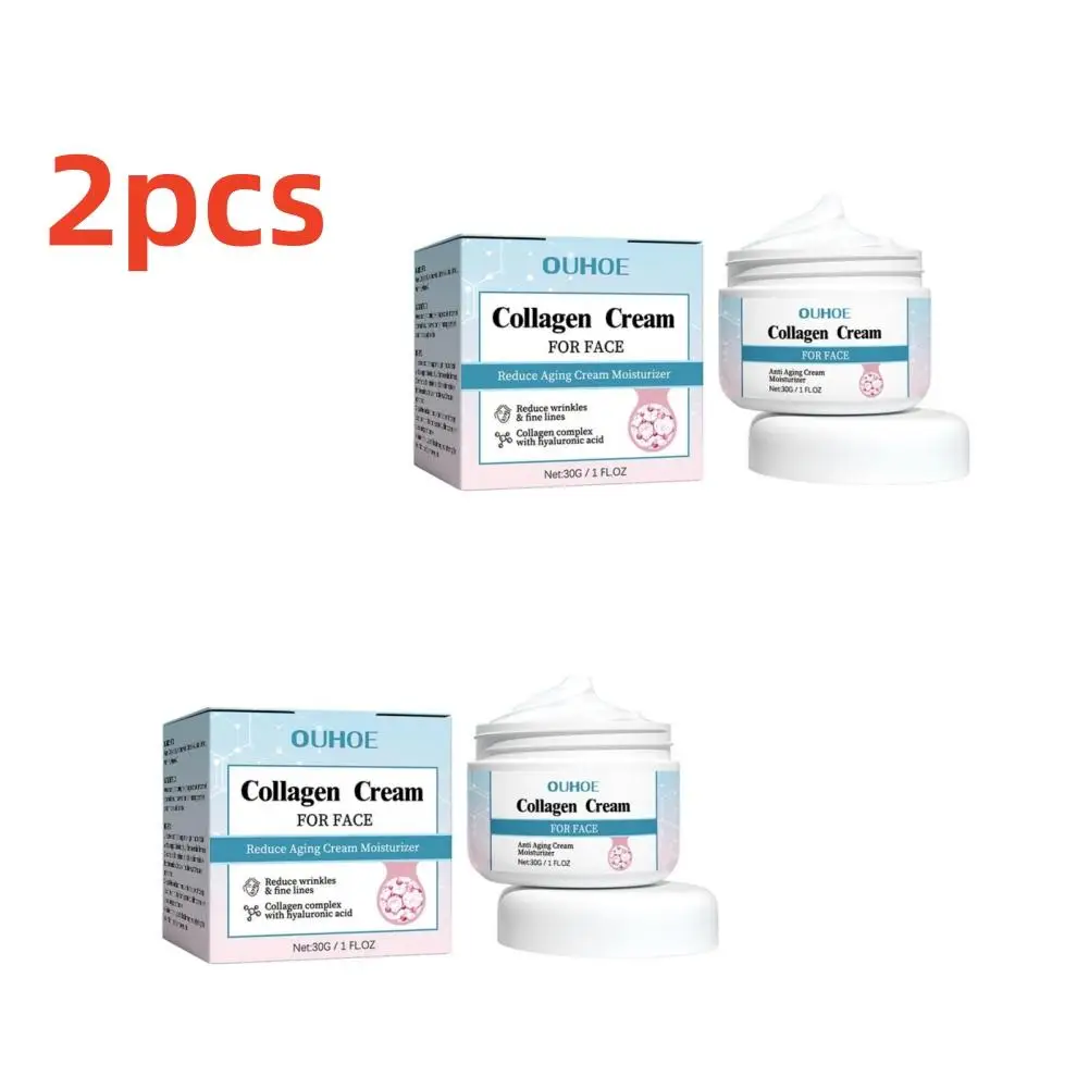 2pcs-30g-Face-Collagen-Cream-Anti-Wrinkle-Anti-Aging-Fade-Fine-Lines ...