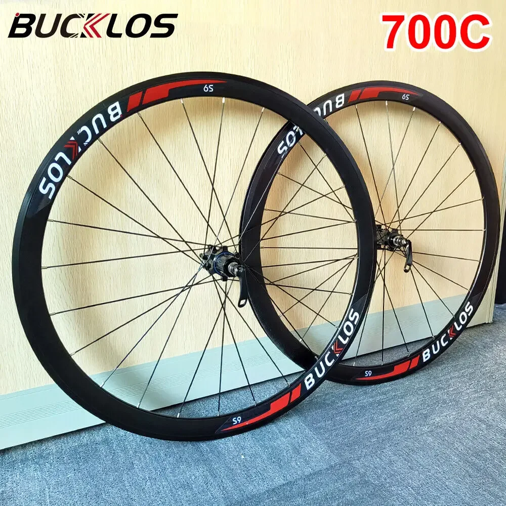 BUCKLOS-30-40mm-Bicycle-Wheels-700C-Disc-Brake-Wheelset-Carbon-Hub-Road ...