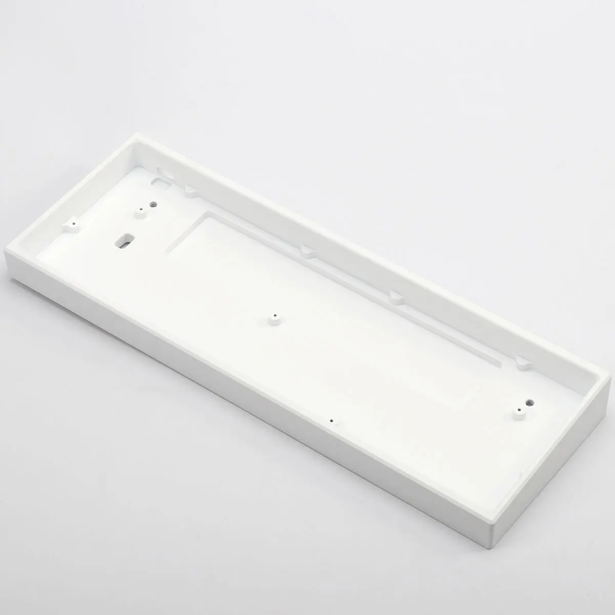 GH60 Aluminum Alloy Metal Mechanical Keyboard Case White Black Gray ...