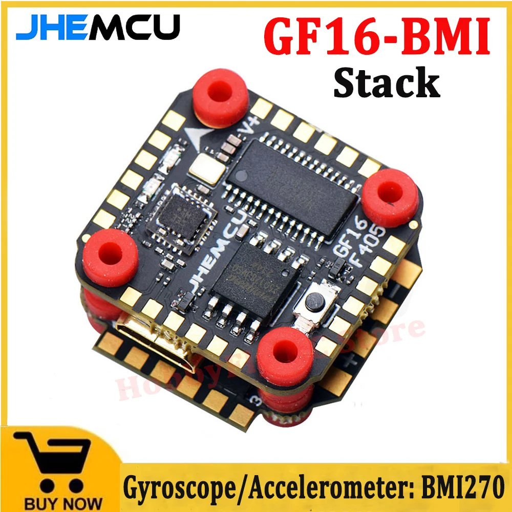 JHEMCU-GF16-BMI-Stack-F405-BMI-Flight-Controller-BMI270-W-OSD-AT7456E ...