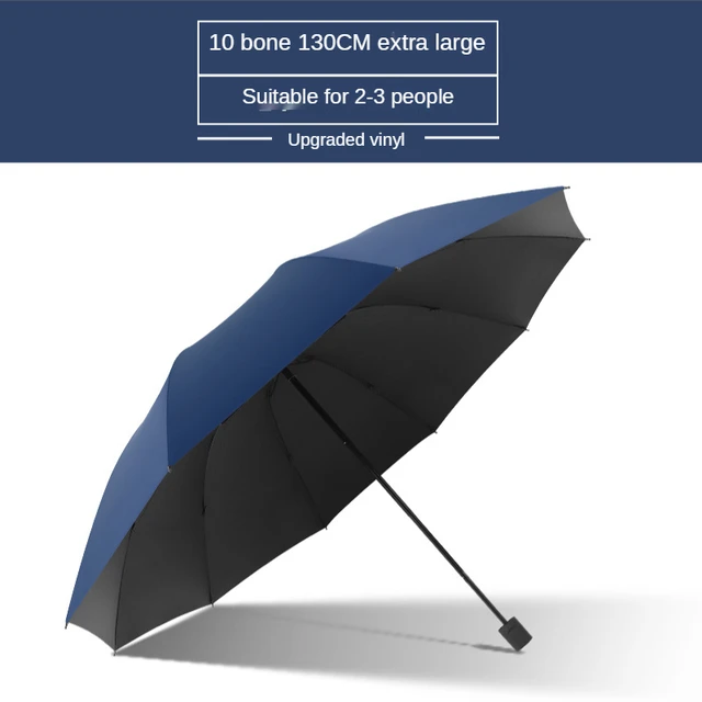 Parapluie Pliant Super Grand pour Plusieurs Personnes, Coupe-Vent ...