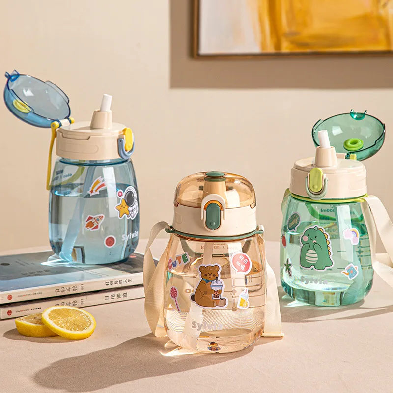 Lovely-Kids-Water-Sippy-1200ML-Creative-Cartoon-Baby-Feeding-Cups-with ...