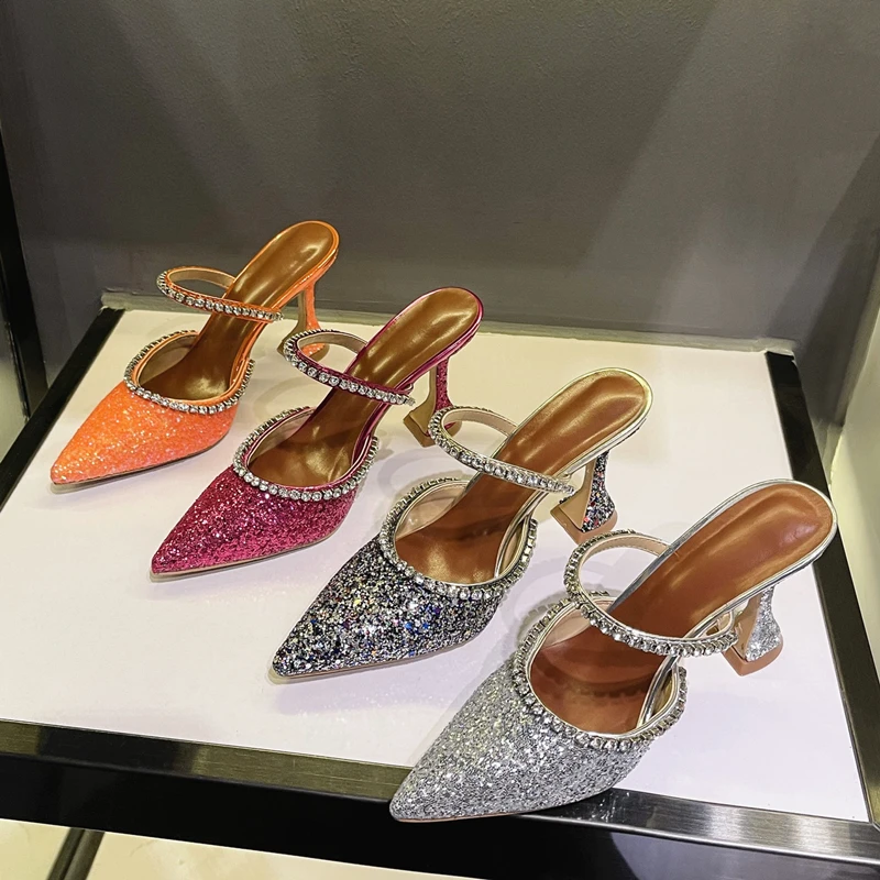 Chaussures-d-t-Brcorporelle-Luxe-Strass-Femmes-Sandales-ixTalons-Hauts ...