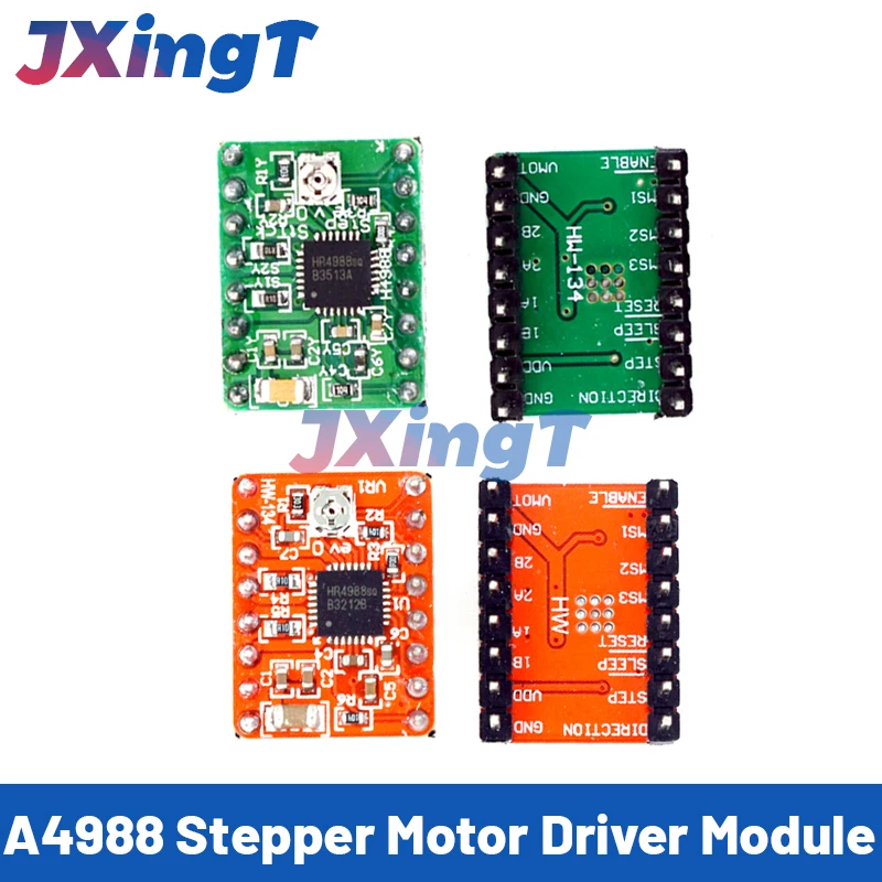 3D-Printer-Parts-StepStick-A4988-4988-Stepper-Motor-Driver-Red-Green ...