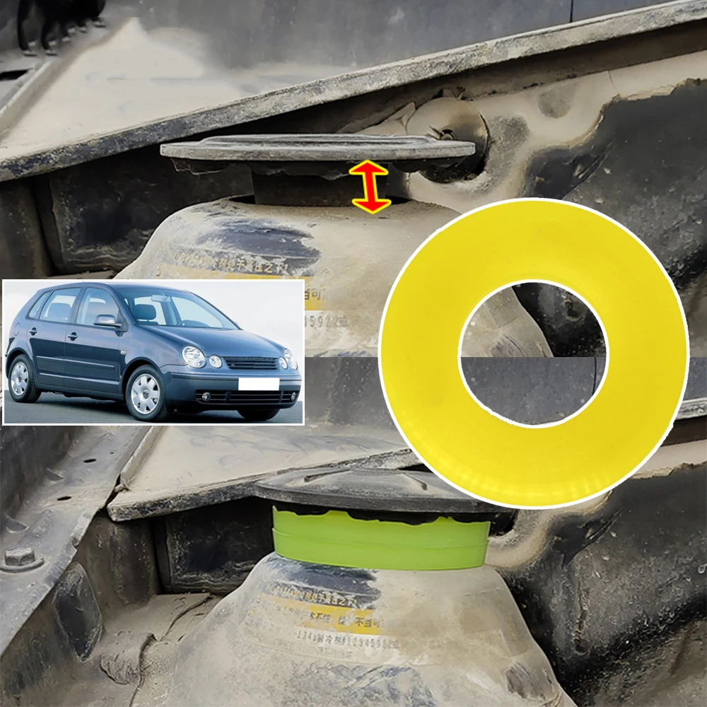 Front Strut Top Mount Tower Suspension Shock Absorbing Ring Pad For VW ...