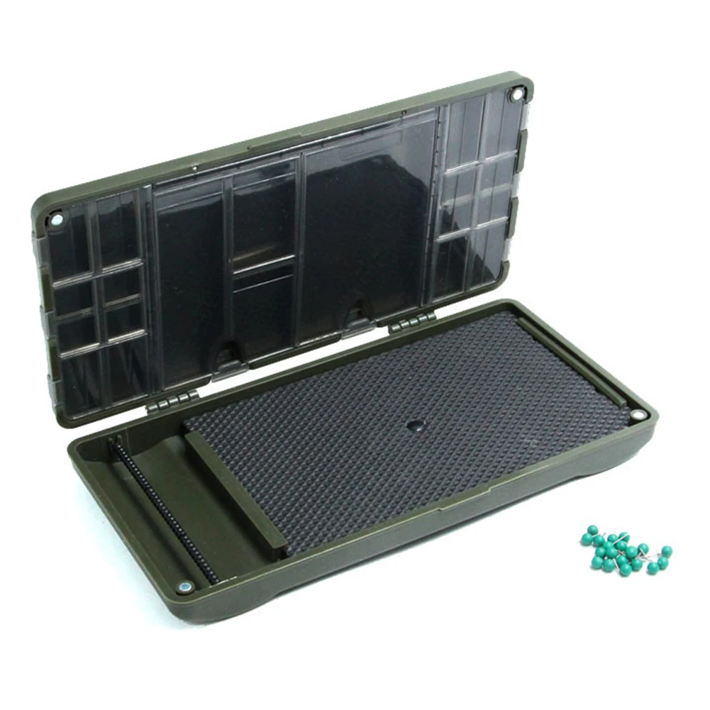 Magnetic-Carp-Fishing-Rig-Storage-Case-Compartment-Fishing-Tackle-Box ...