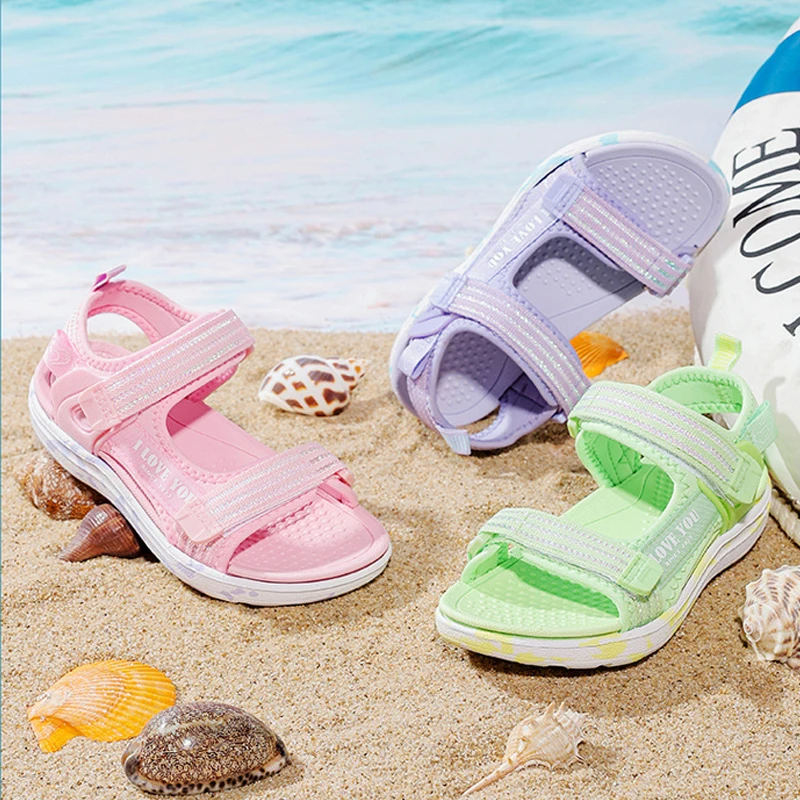 Girls-Sports-Sandals-Summer-Simple-Design-Princess-Sandalias ...