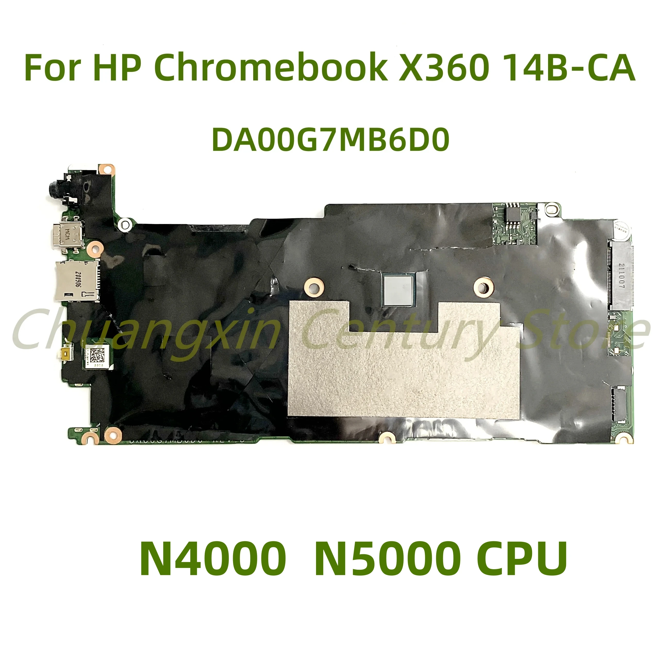 For-HP-Chromebook-X360-14b-CA-laptop-motherboard-DA00G7MB6D0-with-N4000 ...