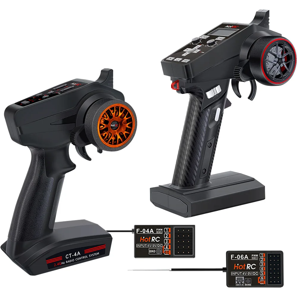 Hotrc-sistema-de-radiocontrol-FHSS-transmisor-con-receptor-para-coche-y ...