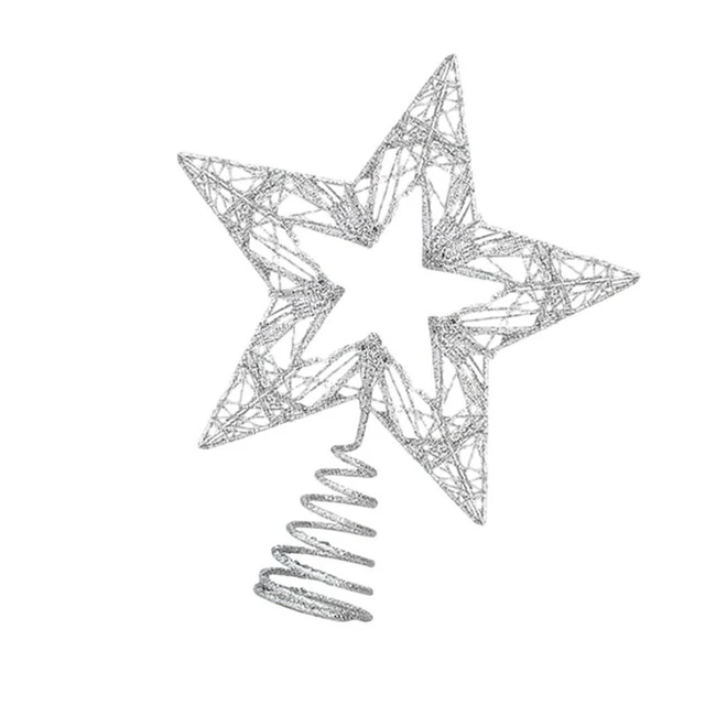 Christmas Tree Star Topper Clip Art