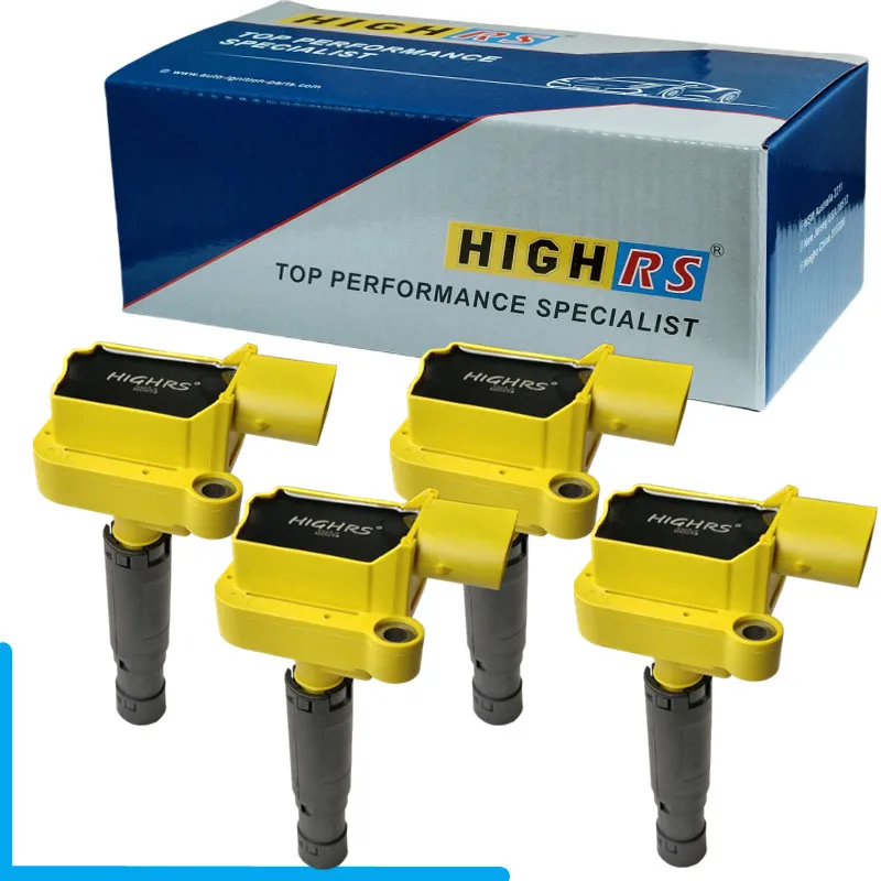4-PCS-Ignition-Coil-M271-C180-C200-C230-C250-C160-CL203-CLK200-SLK200 ...