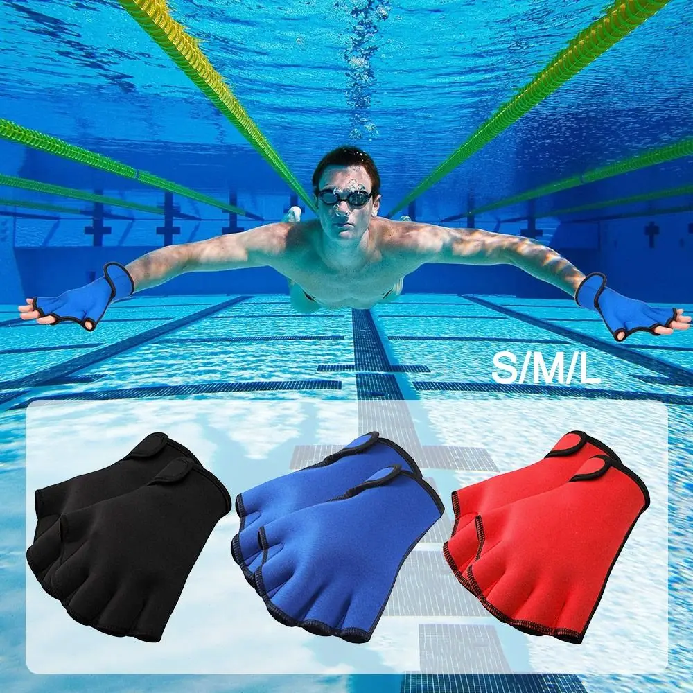 Durable-Diving-Swimming-Webbed-Glove-Surfing-Water-Resistance-Aquatic ...