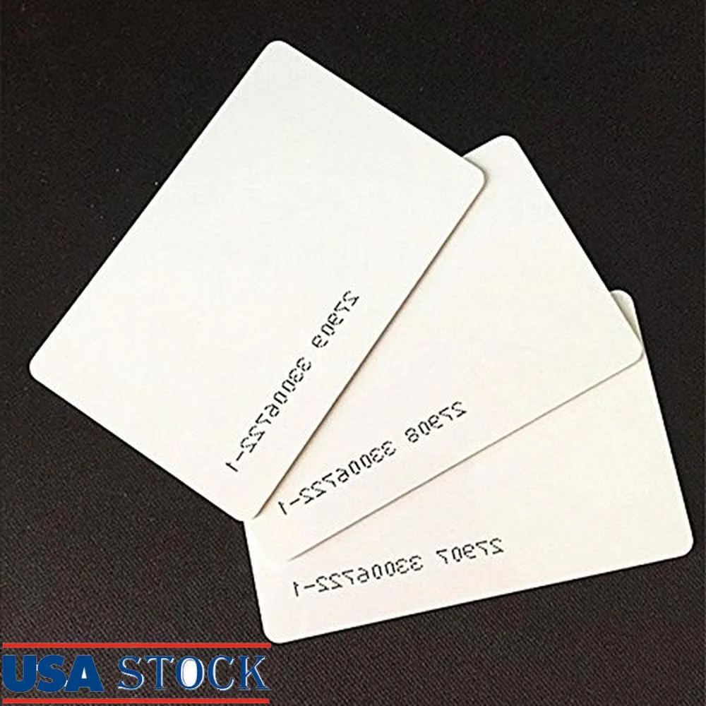 100pcs 26 Bit Weigand Prox Blank Access Control Cards ISOProx 1386 1326 ...
