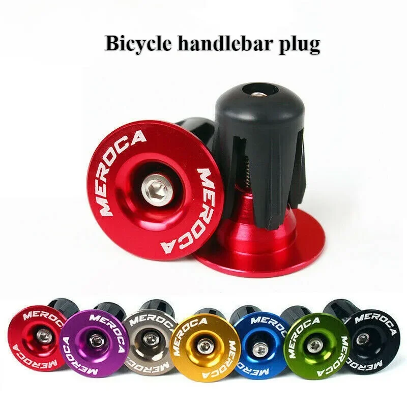 1-Pair-Bicycle-Bar-End-Plug-Road-Mountain-Bike-Handlebar-End-Cap ...