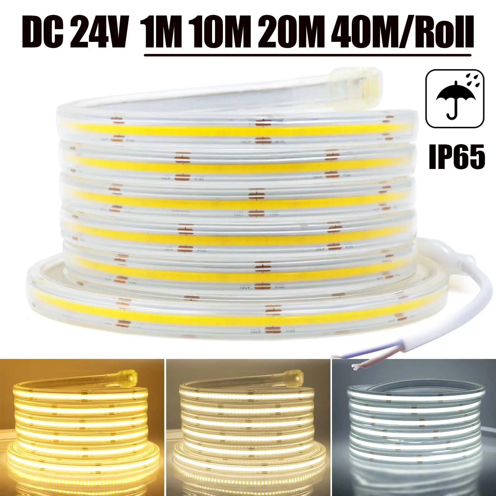 DC-24V-COB-LED-Strip-Light-IP65-High-Density-Linear-Lighting-320Leds-M ...
