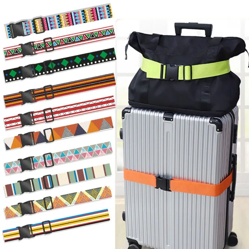 Multicolor-Luggage-Belts-5-180cm-Ethnic-Style-Baggage-Bunding-Strap ...