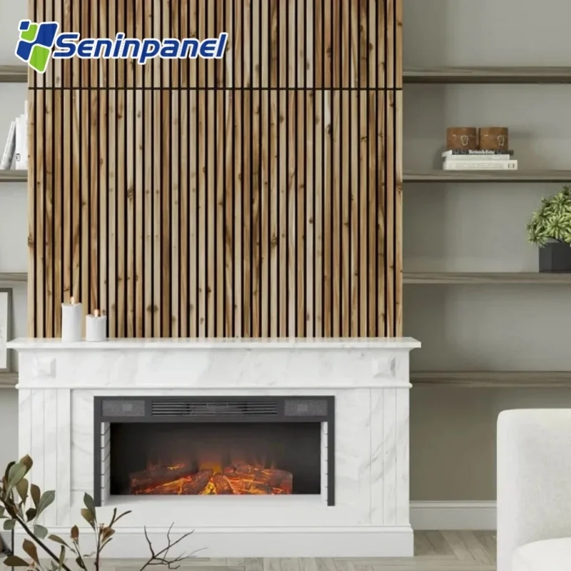 seninpanel acoustic salt panels CE/VOC A+ Certified Panels 43dB Walnut ...