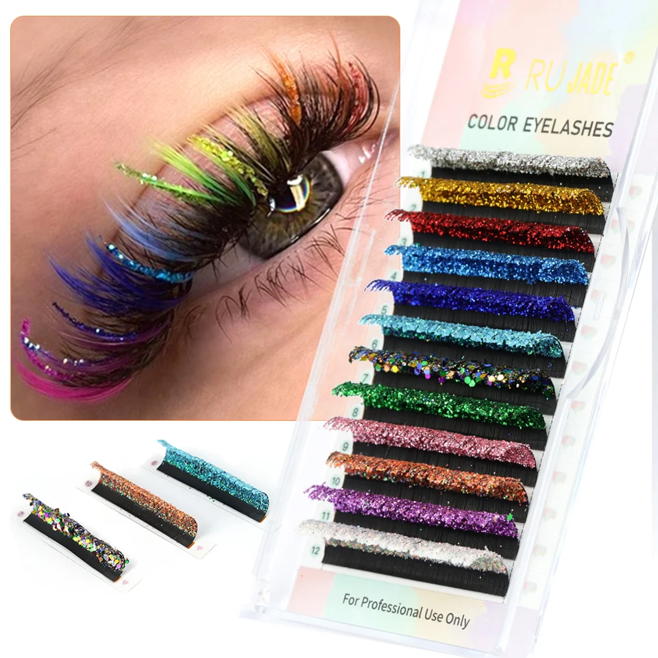 False Eyelashes Glitter