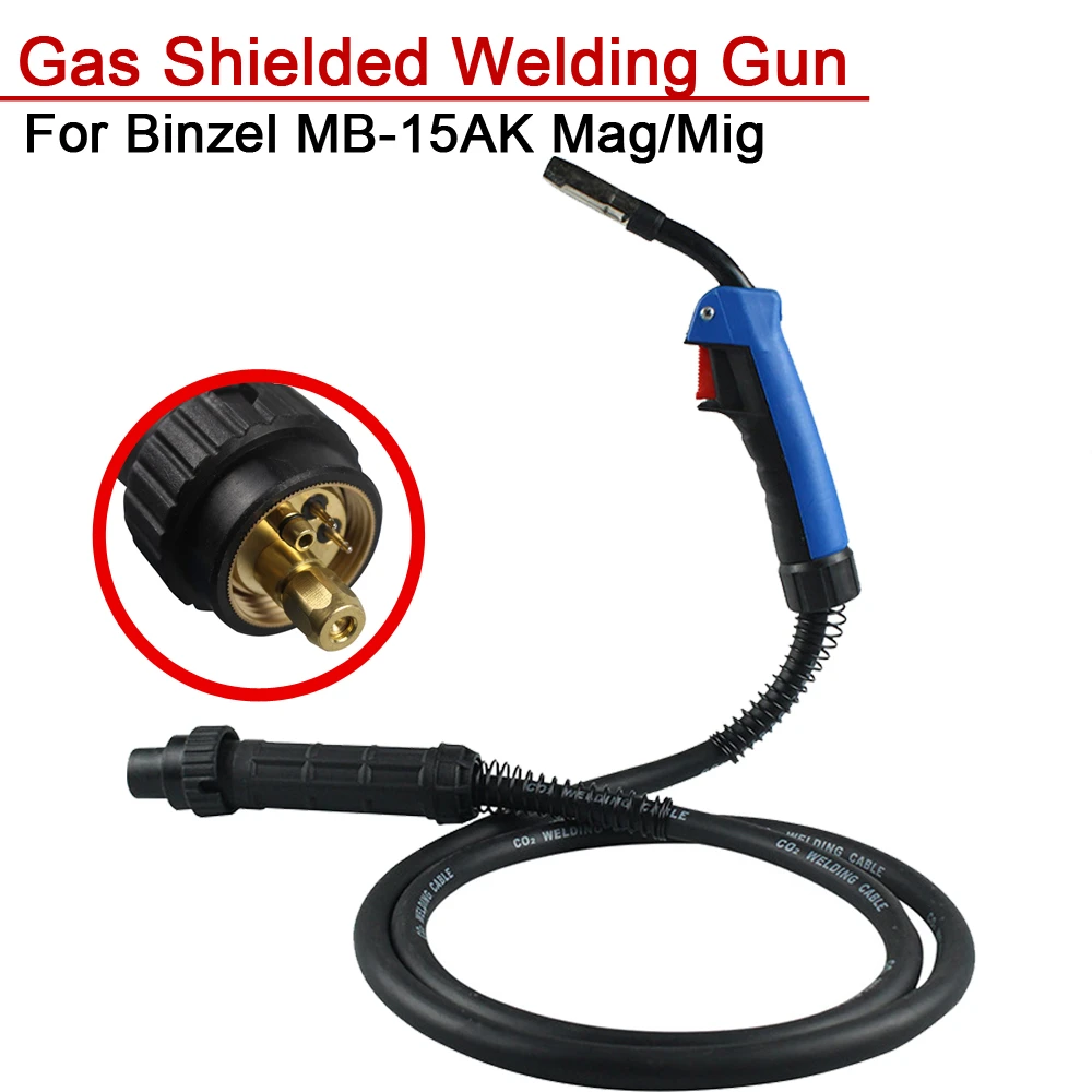 Mig Mag Welding Machine/Equipment Accessories 3M Binzel 15AK Weld Torch ...