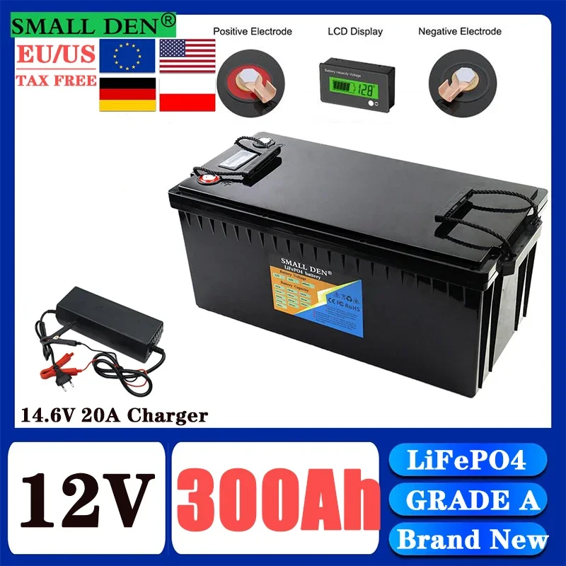 Zupe-nie-nowy-bez-podatkowy-akumulator-12-8V-24V-300Ah-120Ah-200Ah ...