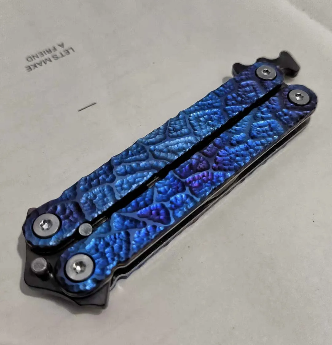 1-Piece-Hand-Carved-EDC-Titanium-Alloy-Fork-Multi-Butterfly-Pocket ...