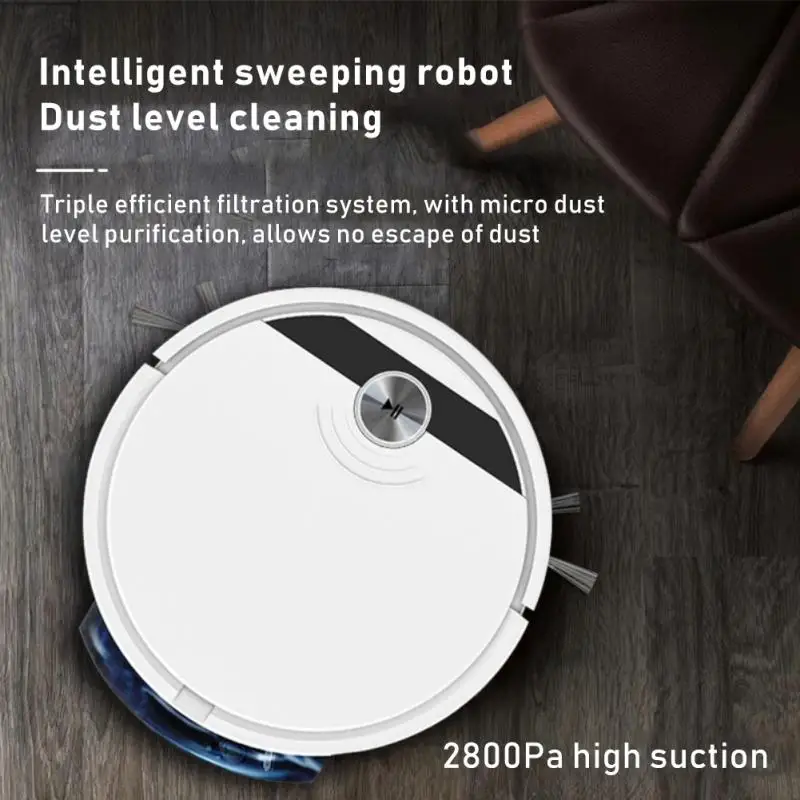 Smart Sweeper Large Suction Smart Sweeping Robot Automatic Small Vacuum ...