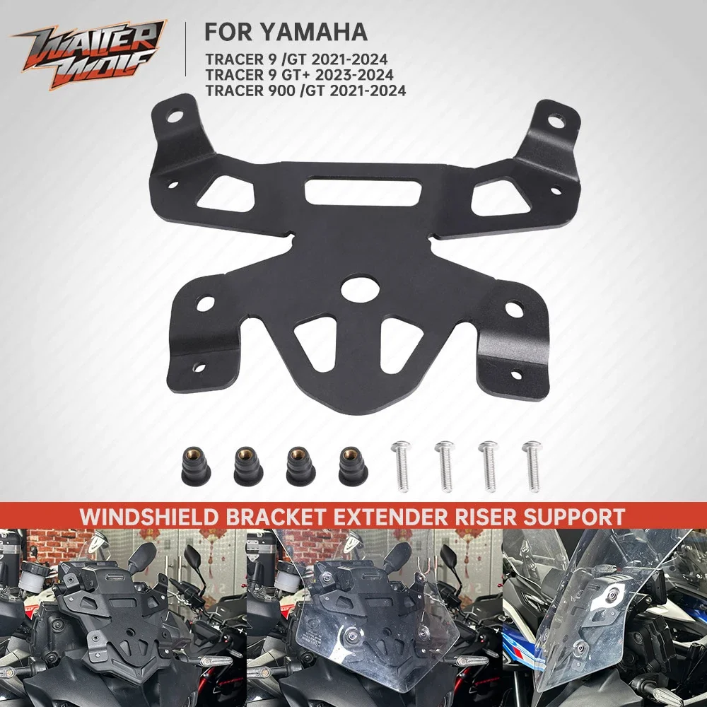 Motorcycle-30mm-Riser-Windshield-Bracket-For-Yamaha-Tracer-9-GT-9-900 ...