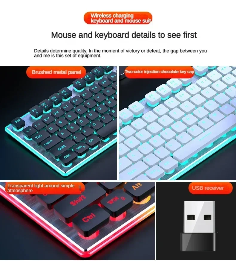 EWEADN X7S Wireless Dual Mode Ultra-thin Keyboard And Mouse | Unendingtech