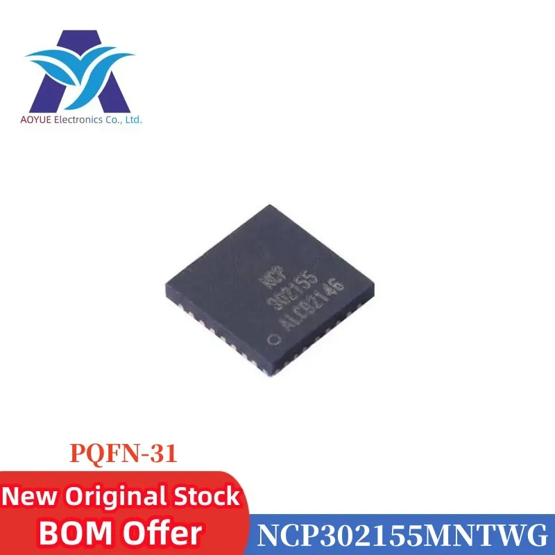 Original NCP302155 NCP302155MNTWG NCP 302155 PQFN-31 55A Integrated ...