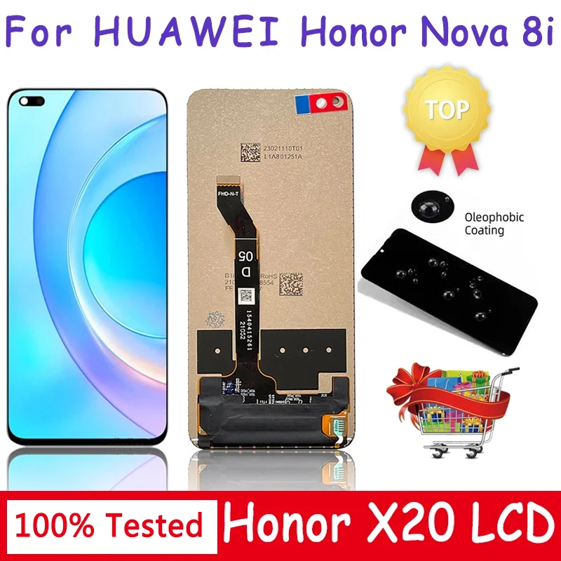 Test-For-Huawei-Nova-8i-Honor-X20-LCD-Touch-Screen-Digitizer-Assembly ...