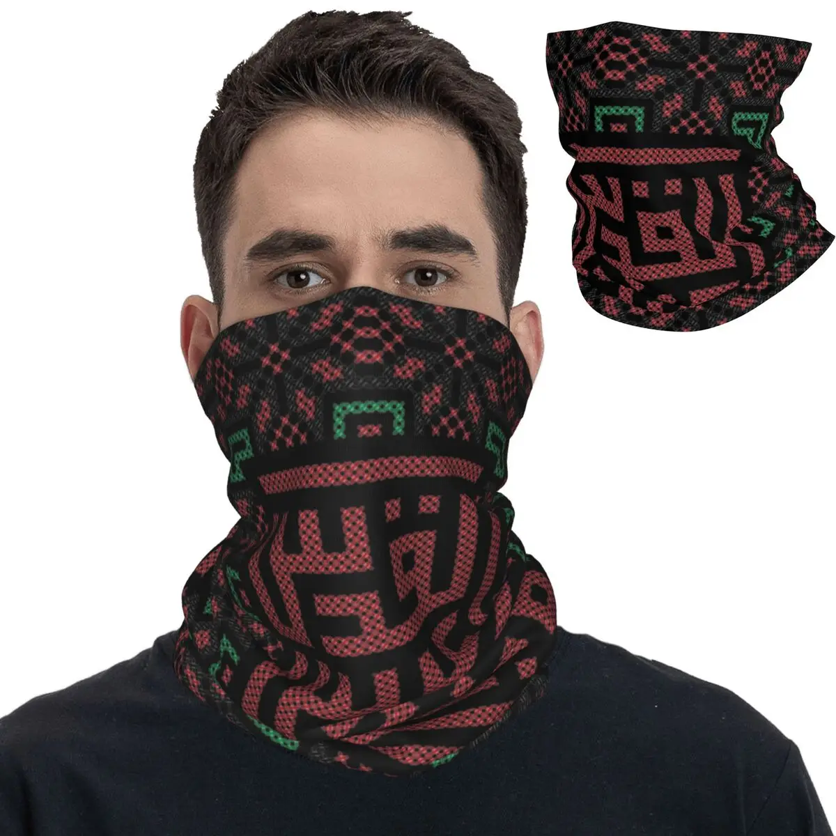 Palestine-Palestinian-Tatreez-Art-Bandana-Neck-Gaiter-Printed ...