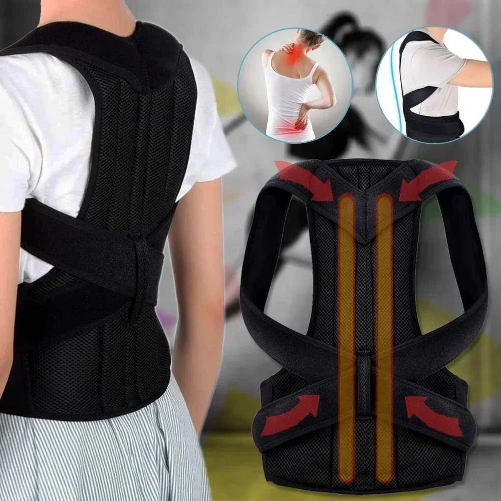 Hunchback-Posture-Corrector-Support-Chest-Shoulder-Neck-Support-Tape ...