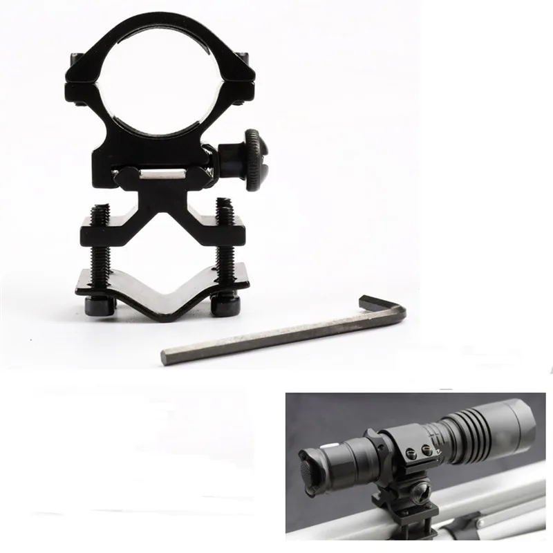 Metal Mount Strong Dual Magnetic X For 10-21mm Flashlights Torch ...