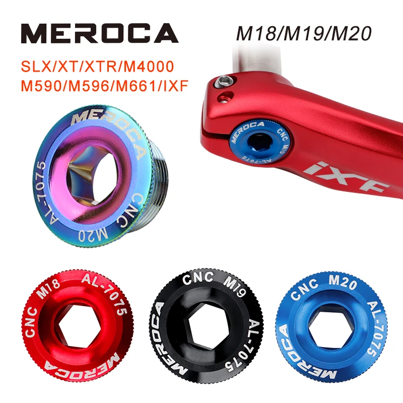 MEROCA-MTB-Bicycle-Crank-Cover-M15-M18-M19-M20-Mountain-Bike-Crankset ...