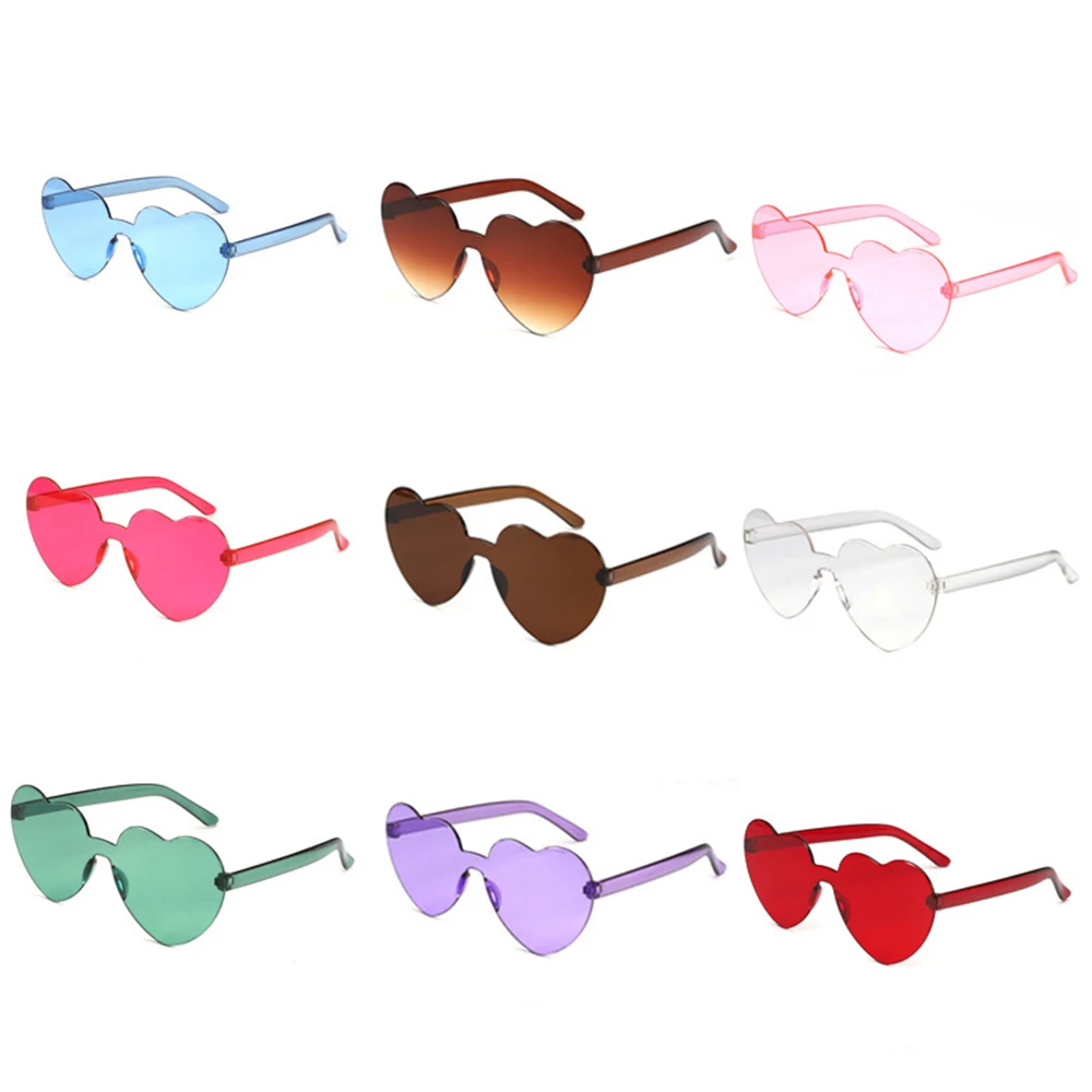 Gafas-de-sol-con-forma-de-coraz-n-de-amor-para-mujer-montura-sin ...