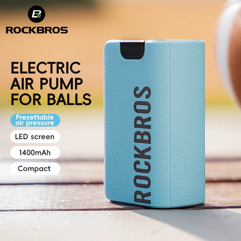 ROCKBROS-Mini-Air-Pump-for-Balls-Electric-Pump-20PSI-Inflator ...