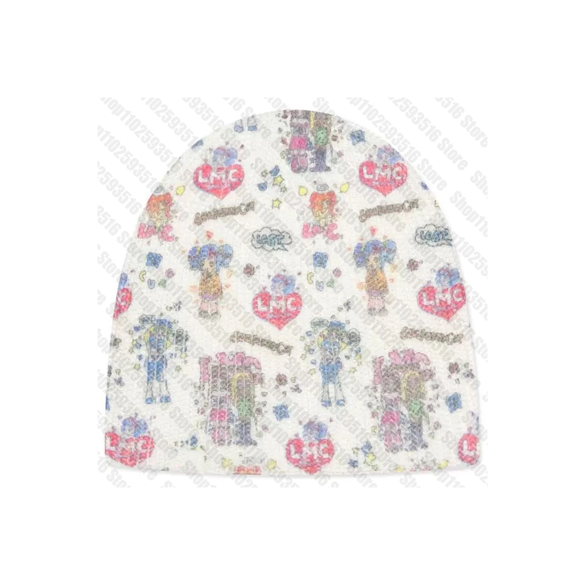 Men's Caps Print Cute Emo Beanies Y2k Hat Funny Hats Women's Winter Hat ...