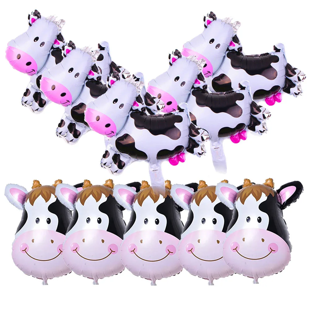 Cow Birthday Party Decorations | Balloons Cow Decoration | Party Decoration Cow Lola - Ballons ...