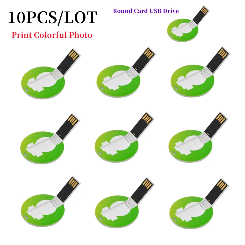 10PCS-LOT-USB-Business-Card-Flash-Drive-8gb-16gb-Coin-Mini-Round-Shaped ...