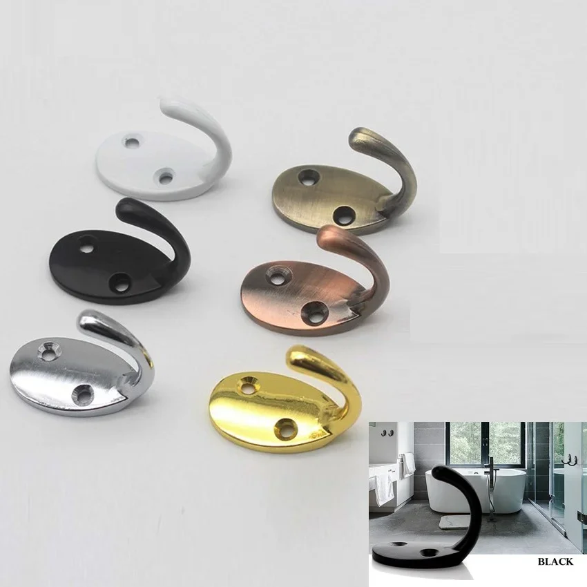 2Pcs-Zinc-Alloy-Vintage-Hooks-Wall-Mounted-Clothes-Coat-Bag-Hat-Hanging ...