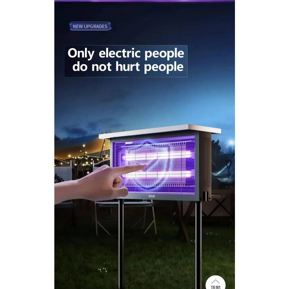 Solar-Powered-Insecticidal-Lamp-para-terras-agr-colas-e-jardim-Bug ...