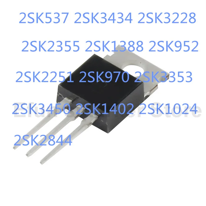 10PCS-2SK537-2SK3434-2SK3228-2SK2355-2SK1388-2SK952-2SK2251-2SK970-2SK3353-2SK3450-2SK1402 ...