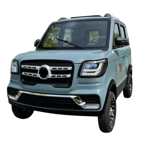 Vehículo eléctrico de cuatro ruedas, protección del medio ambiente, seguro a baja velocidad ...