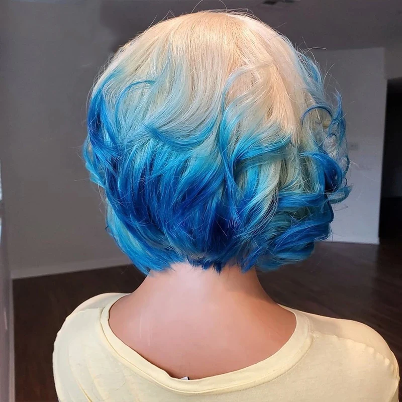 Reverse Ombre Blue