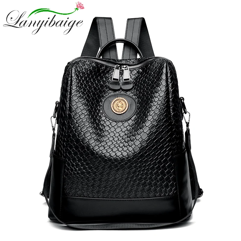 2024-Fashion-Trend-Women-s-Backpack-Luxury-Brand-Soft-Leather-Female ...