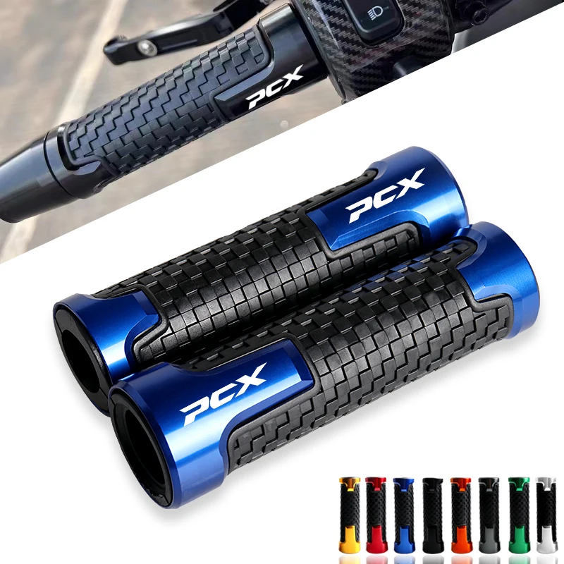 7-8-22mm-Motorcycle-Accessories-CNC-Aluminum-Handlebar-Grips-Handle ...