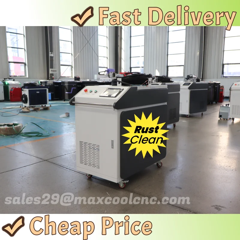 Industrial Metal Parts Cleaning Machines 1.5kw 2kw Fiber laser ...