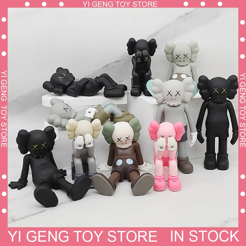 Big Eyes Kawsaii Figures Doll Car Decor Cartoon Trendy Creative Xx Eyes ...